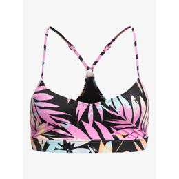 Roxy Bandeau-Bikini-Top »Active« Anthracite Zebra Jungle S - Cup B Cup B S Material: Mischgewebe aus recyceltem...
