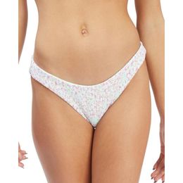 Roxy Bikini-Hose »Ditsy In Paradise Smocked« Brook Green Ditsy In Paradise S - US-Größen US-Größen S Stoff: Gesmokter, weicher,...