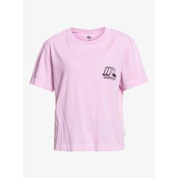 Quiksilver T-Shirt »Crop« Orchid Flower L L Ärmel: kurzärmlig