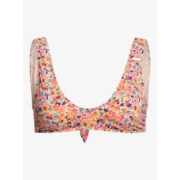 Roxy Bandeau-Bikini-Top »Printed Beach Classics« Pastel Rose Swept Up Floral L - Cup B Cup B L Stoff: Weicher, ,...