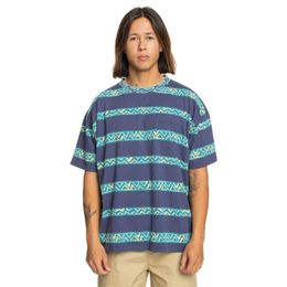 Quiksilver T-Shirt »Take Us Back« Crown Blue Heritage Stripe 64 S S Material: Stoff aus Baumwolle [205 g/m2]