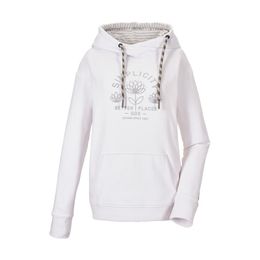 G.I.G.A. by Killtec G.I.G.A. DX BY KILLTEC Sweatshirt »GS 41 WMN SWT SHRT GOTS« GOTS Bio-Baumwolle, floral, weich, Kapuze, Kordelzüge, Känguru-Tasche weiß 46 46 Damen...