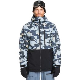 Quiksilver Snowboardjacke »Mission« Puzzle Camo Ice Flow S S TECHNOLOGIE