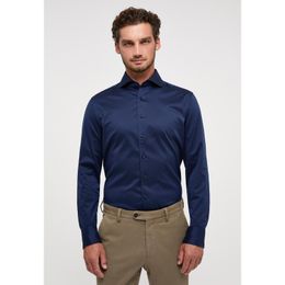 Eterna Langarmhemd »SLIM FIT« EASY IRON (bügelleicht) navy 41 - Normalgrößen Normalgrößen 41 Passform laut Hersteller: Slim Fit