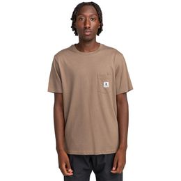 Element T-Shirt »Basic Pocket« Walnut S S Stoff: Baumwolle [160 g/m2]