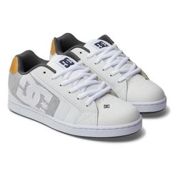 DC Shoes Sneaker »Net« White/White/Lt Grey 6(38) 6(38) Nubukleder- und Lederobermaterial