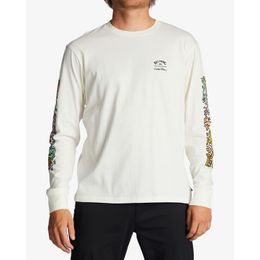 Billabong Langarmshirt &raquo;Jam&laquo; Off White L L Stoff: Baumwolle [160 g/m2]