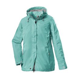 STOY Outdoorjacke &raquo;STS 11 WMN JCKT&laquo; Wasserdichte, atmungsaktive -Jacke mit abnehmbarer Kapuze seegr&uuml;n 50 50 Damen Funktionsjacke mit abzippbarer...