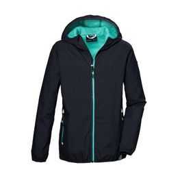 Killtec Funktionsjacke &raquo;KOS 138 GRLS JCKT&laquo; Kinderjacke: wasserdicht, reflektierend, elastisch, PFAS-frei navy 152 152 Kids Funktionsjacke mit Kapuze