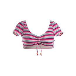 Roxy Bade-Shirt &raquo;Paraiso Stripe&laquo; Brazilian Sand Paraiso Stripeh L - Cup B Cup B L Kollektion: &bdquo;Paraiso Stripe"-Kollektion