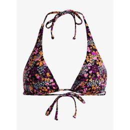 Roxy Triangel-Bikini-Top &raquo;Printed Beach Classics&laquo; Anthracite Floral Daze M - Cup B Cup B M Umweltbewusstes Material: Weiches,...