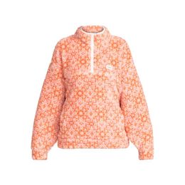 Roxy Sweatshirt »Jive Talking« Fresco Tile Apricot Brandy Lg XXL XXL Material: Bedruckter Sherpa-Stoff aus 100 %...