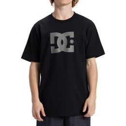 DC Shoes T-Shirt »DC Star« Black/Pewter S S Stoff: Baumwolle, Baumwoll-Jersey