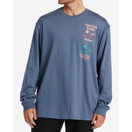 Billabong Langarmshirt &raquo;Tidal Research&laquo; North Sea XS XS Kollektion: Adventure-Division-Kollektion