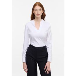 Eterna Shirtbluse &raquo;REGULAR FIT&laquo; EASY IRON (b&uuml;gelleicht) wei&szlig; 40 40 Kelch-Kragen