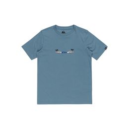 Quiksilver T-Shirt »Surf Core« Blue Shadow 10 10 Stoff: Baumwollstoff [160 g/m2]