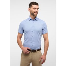 Eterna Kurzarmhemd &raquo;SLIM FIT&laquo; NON IRON (b&uuml;gelfrei) blau 42 - Normalgr&ouml;&szlig;en Normalgr&ouml;&szlig;en 42 Passform laut Hersteller: Slim Fit