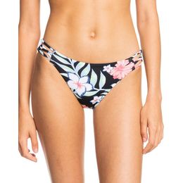 Roxy Bikini-Hose »Printed Beach Classics« Anthracite Easy Breezy S XXL - US-Größen US-Größen XXL Stoff: Weicher, ,...