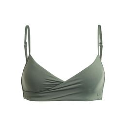 Roxy Bandeau-Bikini-Top »Beach Classics« Agave Green L - Cup B Cup B L Stoff: Weicher, ,...