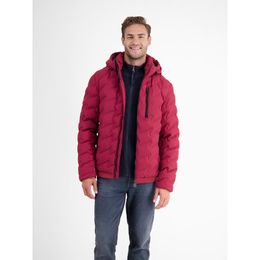 Lerros Outdoorjacke »Sportive Funktions-Steppjacke für Herren« mit Kapuze Wasser- und windabweisend DEEP GARNET RED XL XL Sportive Steppung,...