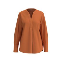 Seidensticker Klassische Bluse »Schwarze Rose« Tunika Uni orange XS(34) XS(34) Passform: Regular