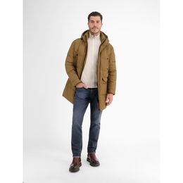 Lerros Steppjacke »Lange Steppjacke im Parka-Design, dick gefüttert« mit Kapuze Wasser- und windabweisend, atmungsaktiv BROWN S S Winterlicher...