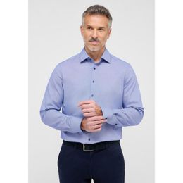 Eterna Damen Langarmhemd &raquo;SLIM FIT&laquo; NON IRON (b&uuml;gelfrei) blau 42, Normalgr&ouml;&szlig;en