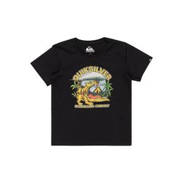Quiksilver T-Shirt »Barking Tiger« schwarz 3(91-100cm) 3(91-100cm) Stoff: Baumwollstoff [160 g/m2]