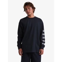 Quiksilver Langarmshirt &raquo;Stab x &laquo; schwarz L L Stoff: Baumwolle [180 g/m2]