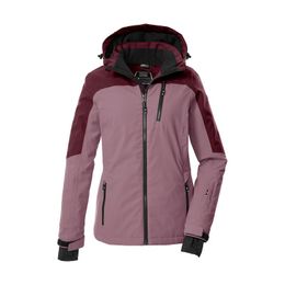 Killtec Skijacke »KSW 435 WMN SKI JCKT« Damen Skijacke: wasserdicht, atmungsaktiv, Fleece, viele Taschen orchidee 40 40 Damen Skijacke mit Kapuze...