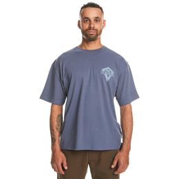 Quiksilver T-Shirt »Retro Diamond« Crown Blue M M Kollektion: „Heat Wave"-Kollektion