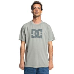 DC Shoes T-Shirt »DC Star Pigment Dye« Moon misty Enzyme Wash XL XL Stoff: Baumwolle, Baumwoll-Jersey