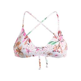 Roxy Bandeau-Bikini-Top »Printed Beach Classics« White Happy Tropical Swim L - Cup B Cup B L Kollektion: „PT Beach Classics"-Kollektion