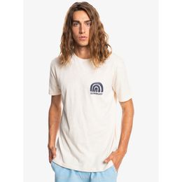 Quiksilver T-Shirt &raquo;Quiks Groove&laquo; Antique White Heather XS XS &Auml;rmel: kurz&auml;rmlig
