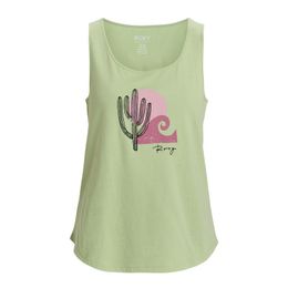 Roxy Tanktop &raquo;Surfclassic&laquo; Foam Green XL XL Material: 100 % Baumwolle [140 g/m2]