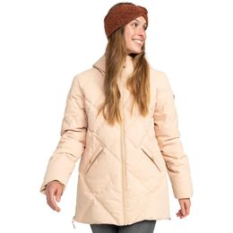 Roxy Outdoorjacke »Neeva« Hazelnut M M Umweltfreundliche Materialien: Schaftgewebe aus...