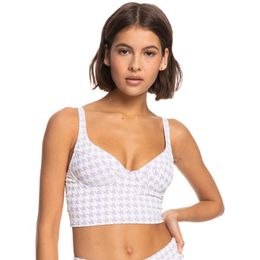 Roxy Bügel-Bikini-Top »Check It« lila XXL - Cup B Cup B XXL Material: Weiches, ,...