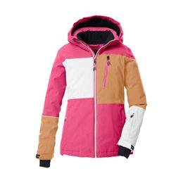 Killtec Skijacke »KSW 442 GRLS SKI JCKT« Wasser- u winddichte Skijacke mit Kapuze u Schneefang pink 164 164 Skijacke für Mädchen mit regulierbarer...