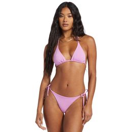 Billabong Bikini-Hose »Sol Searcher Tie Side Tanga« Lush Lilac XS - US-Größen US-Größen XS Stoff: , gepeachter Stretchstoff