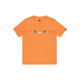 Quiksilver T-Shirt »Surf Core« Tangerine 12(148-156cm) 12(148-156cm) Stoff: Baumwollstoff [160 g/m2]