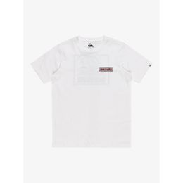 Quiksilver T-Shirt »Marooned« White 8 8 Stoff: Baumwollstoff [160 g/m2]