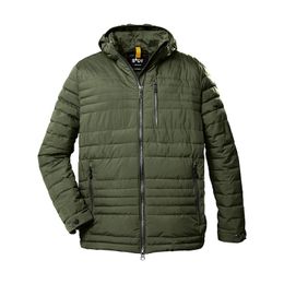 STOY Steppjacke »STW 16 MN QLTD JCKT« Atmungsaktive, wasserabweisende Steppjacke mit abzippbarer Kapuze olivgrün 3XL 3XL Herren Steppjacke mit...
