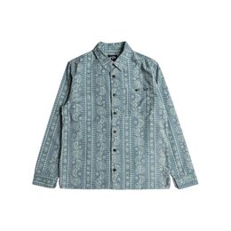Billabong Langarmshirt »Solana Cord« blau M M Stoff: Baumwollkord