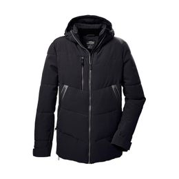 Killtec Steppjacke »KOW 1 MN QLTD JCKT« Wasser- und windabweisende Funktionsjacke, Kapuze, recyceltes Material schwarz M M Herren Funktionsjacke in...
