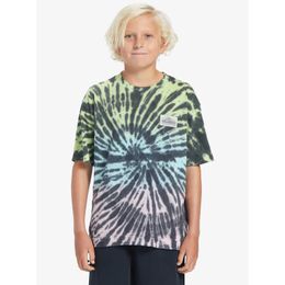 Quiksilver T-Shirt »Radical Times« Paradise Green Gradiant Spiral 12 12 Stoff: Baumwoll-Jersey-Stoff [160 g/m2]