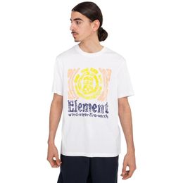 Element T-Shirt »Volley« Optic White XL XL Material: Single-Jersey-Stoff aus...