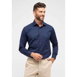 Eterna Langarmhemd »MODERN FIT« NON IRON (bügelfrei) navy 43 - Normalgrößen Normalgrößen 43 Passform laut Hersteller: Modern Fit