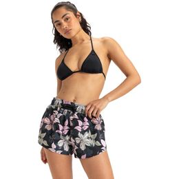 Roxy Boardshorts »No Bad Waves« Anthacite Sunny Floral Swim L L Material: Stoff aus 100 % recyceltem Polyester