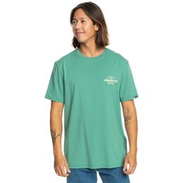 Quiksilver T-Shirt »Tradesmith« Frosty Spruce XXL XXL Stoff: Baumwollstoff [160 g/m2]