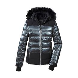 Killtec Skijacke »KSW 314 WMN SKI QLTD JCKT« Steppjacke m. abzipp. Kapuze u Schneefang, winddicht, wasserabweisend schwarz 40 40 Jacke in...